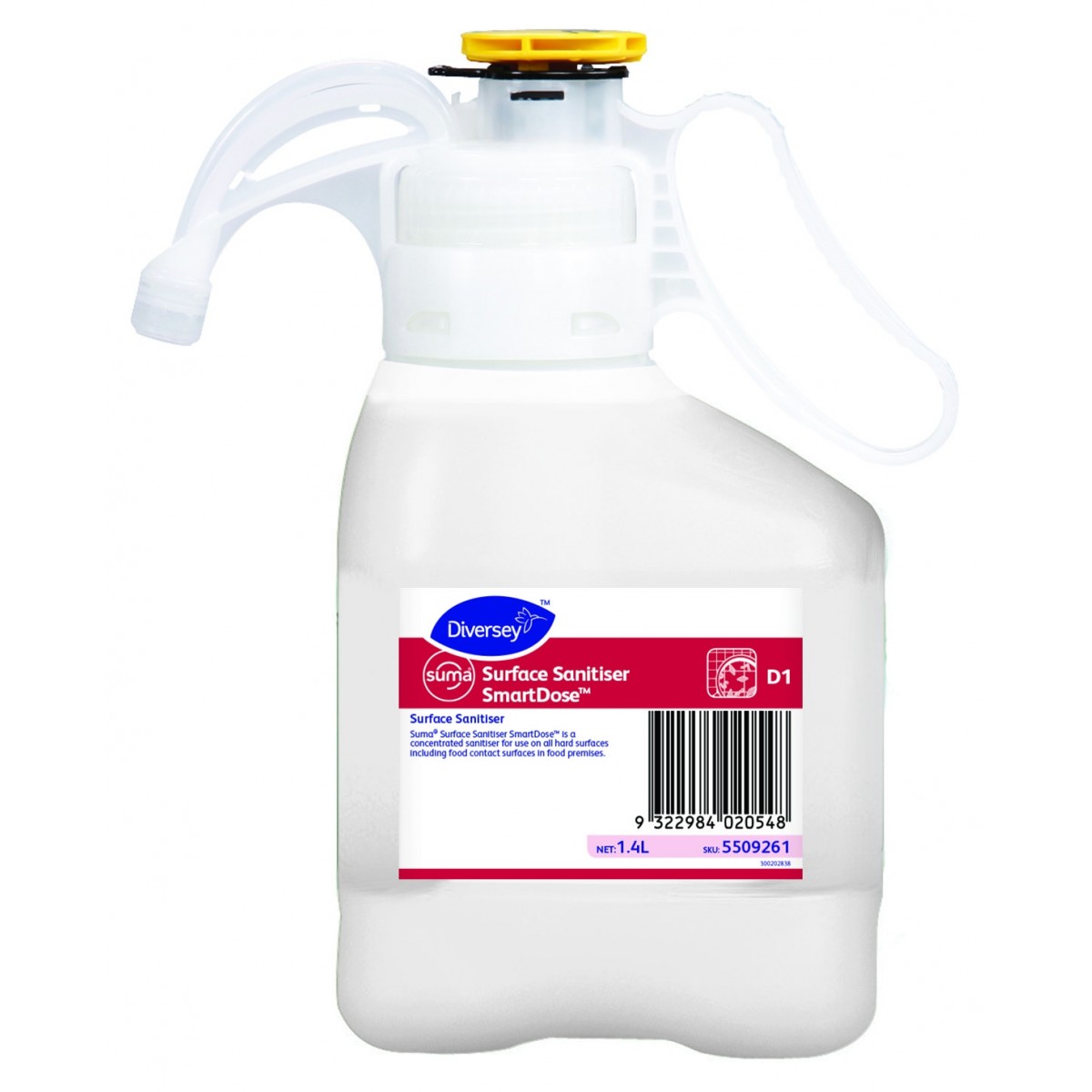 Suma Surface Sanitiser Smartdose™ 2x1.4L