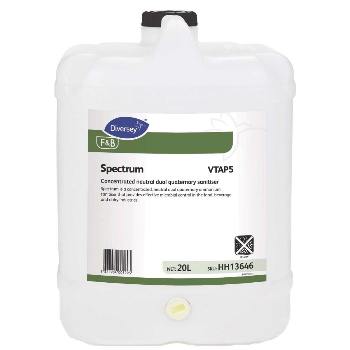Spectrum 20L - Surface Sanitisers - Kitchen Hygiene - Products